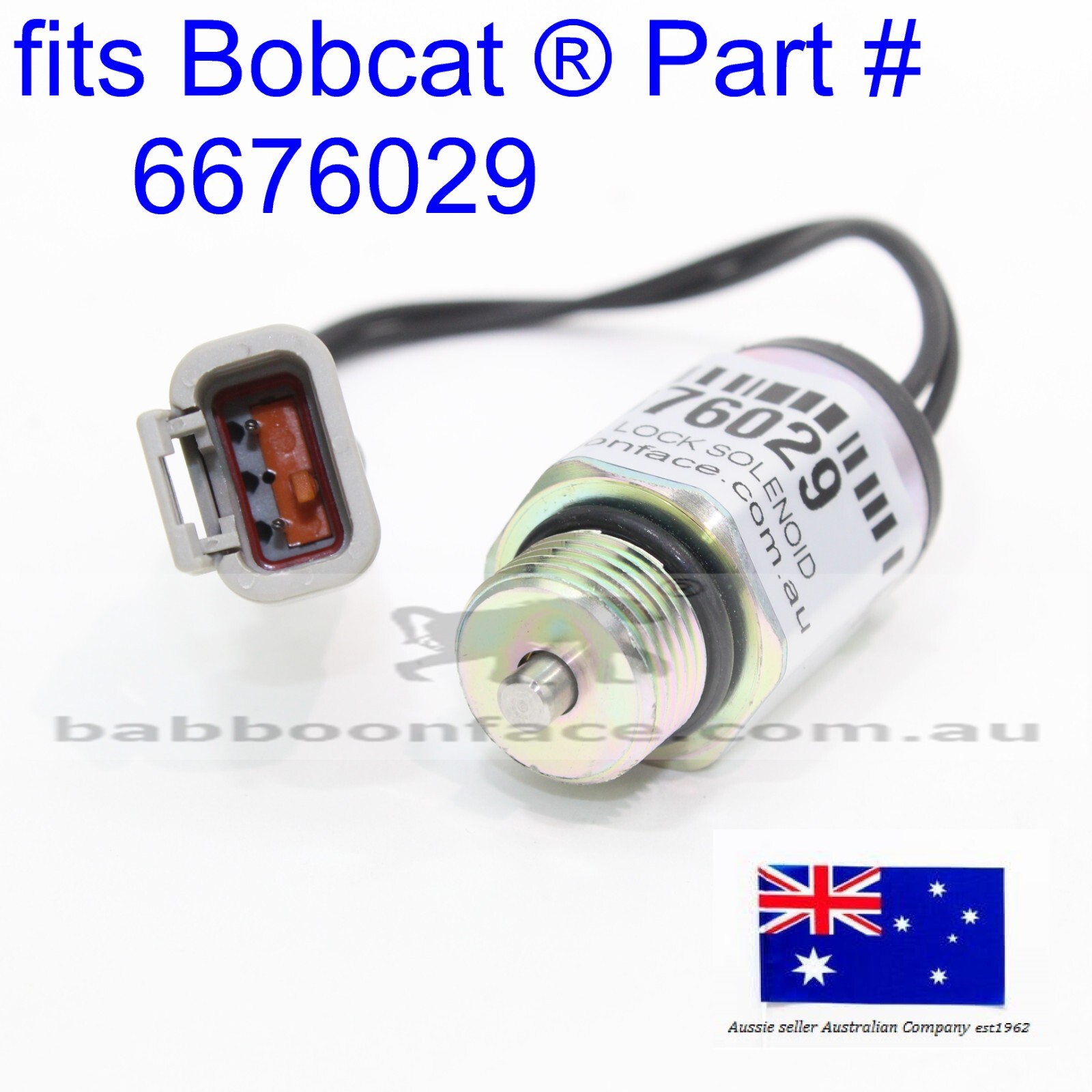 fits Bobcat Spool Lock Solenoid 6676029 751 753 763 773 863 864 873 883 ...