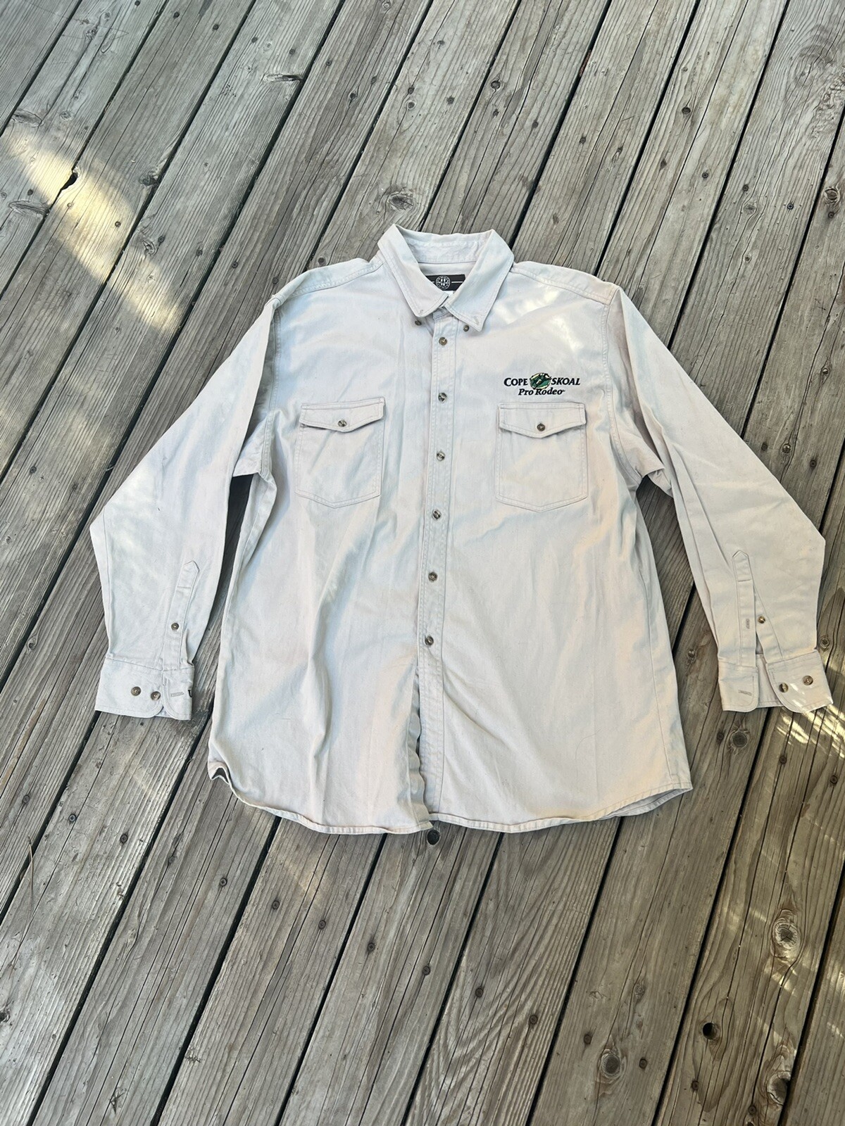 Vintage Rodeo Rider Western Snap Shirt Cowboy Professional Bullrider ...