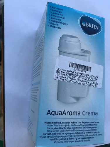BRITA AQUA AROMA CREMA cartridge Espresso coffee water filter, Bosch ...