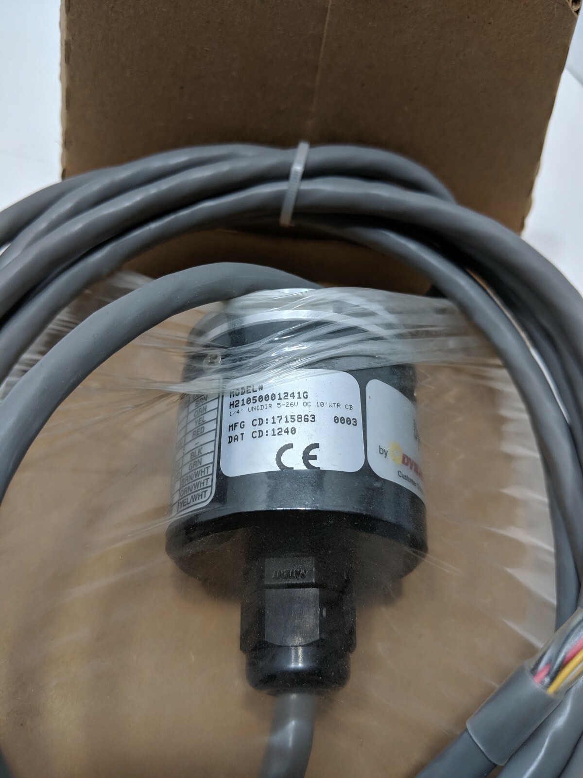 Dynapar H21050001241G Increm H20 Series, Encoder, 1/4' UNIDIR 5-26V OC ...