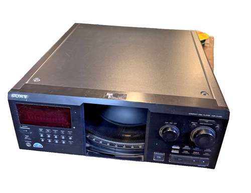 Sony CDP-CX355 300 CD Mega Storage CD Changer Player AS-IS / for parts ...