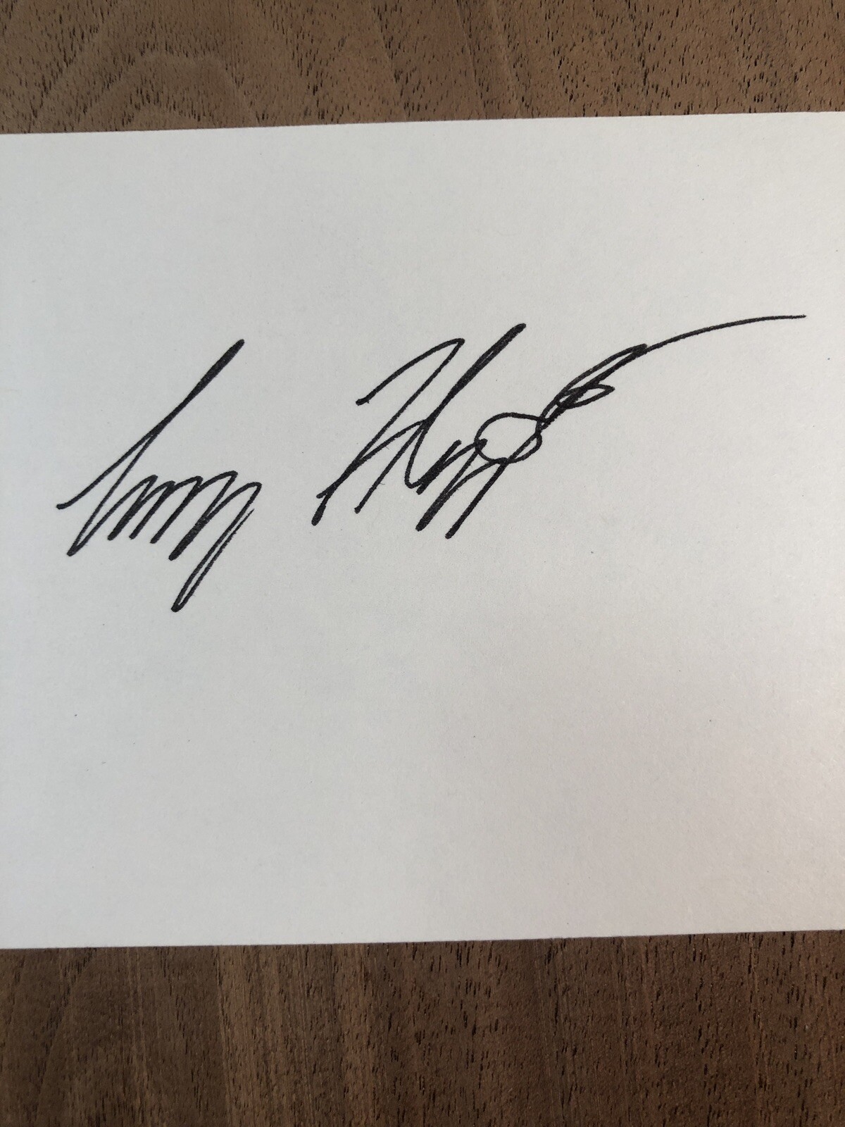 Larry Flynt Publisher Hustler Penthouse Autograph Signature Signed Card ...