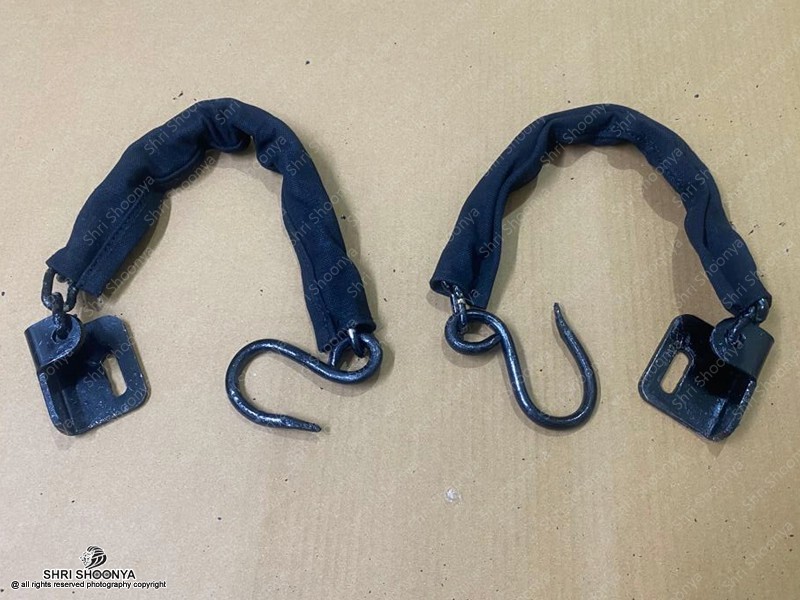 For Jeep Willys Tail Gate Back Door Chains W/Bracket + Canvas Cj Cj2a ...