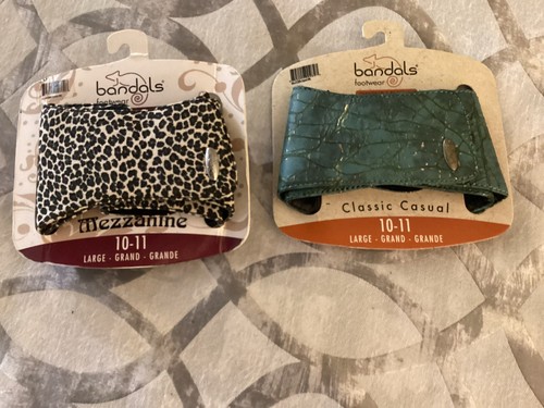 Bandals Lot Of 2 Changeable Footwear Sz 10-11 Joyce & Emma Sandal ...
