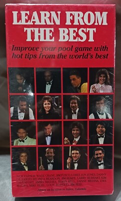 POOL PLAYING- Learn From the Best- Factory Sealed VHS Tape 1988 | eBay