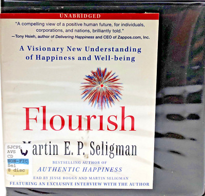 Flourish Martin E. P. Seligman Audio Book CD (ex library) | eBay
