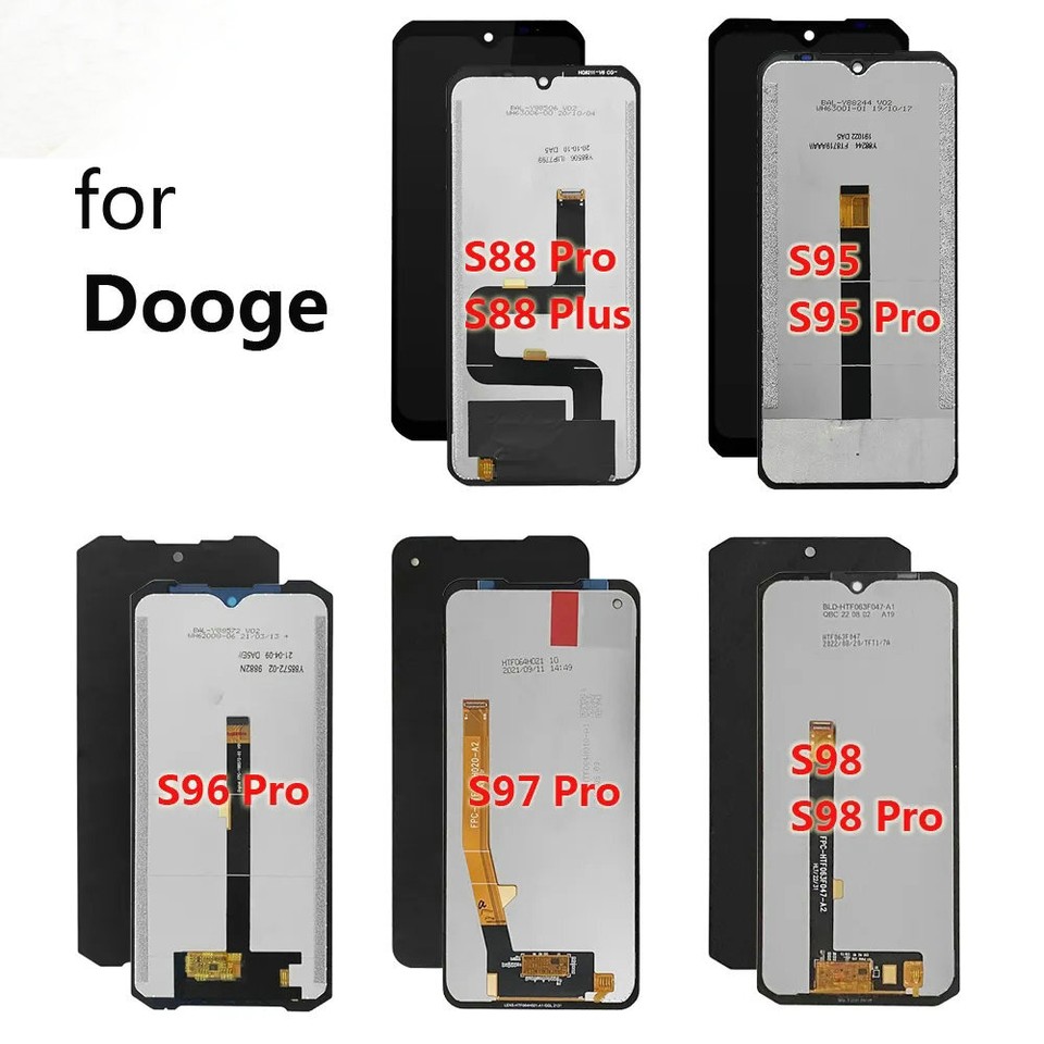 For Doogee S88 S95 S96 S97 S98 pro LCD Display Touch Screen Digitizer ...