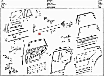 Genuine MERCEDES W109 W112 903 A124 C107 C124 C126 Securing clip ...