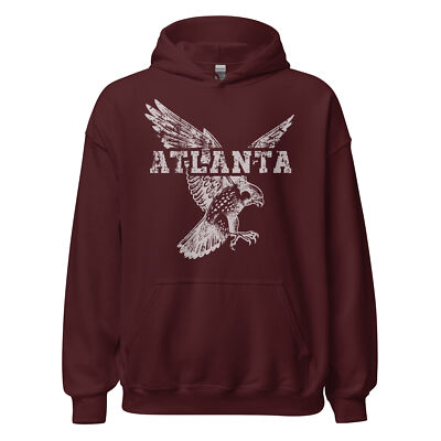 ATLANTA Hoodie ga georgia gift retro falcon dad father's day birthday ...