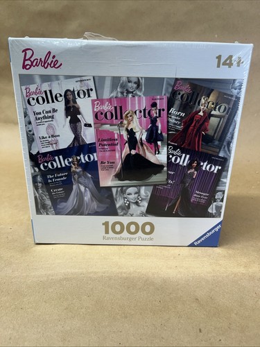 Ravensburger Barbie Fashion Magazine Covers Jigsaw Puzzle 1000 Pieces ...