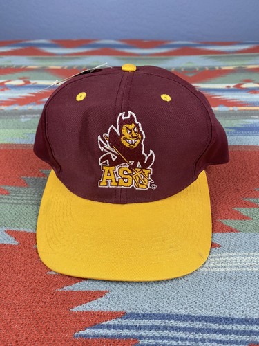 ASU Arizona State Sun Devils Logo 7 Snapback Hat Cap | eBay