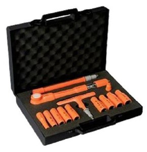 Sibille INSULATED TORQUE WRENCH & SOCKET SET MS100V02 315mm 13Pcs 3/8 ...