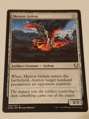 Meteor Golem Commander Legends Mtg Card Mint Condition | eBay