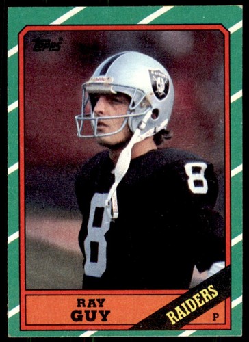 1986 TOPPS RAY GUY LOS ANGELES RAIDERS #69 | eBay