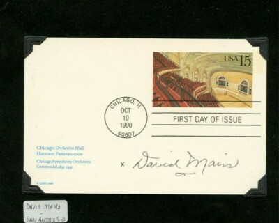 Autographed Envelope David Mairs American Symphony conductor | eBay