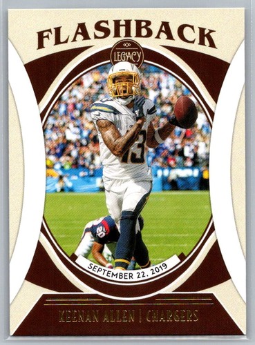 2021 Panini Legacy Flashback #FB-21 Keenan Allen Chargers Football Card ...