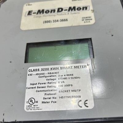 Electrical Meters - 200 Amp