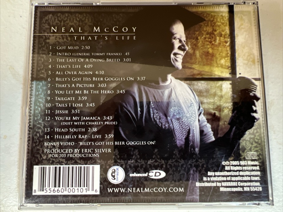 That's Life by Neal McCoy (CD, Aug-2005, 903 Music) 855660001016 | eBay