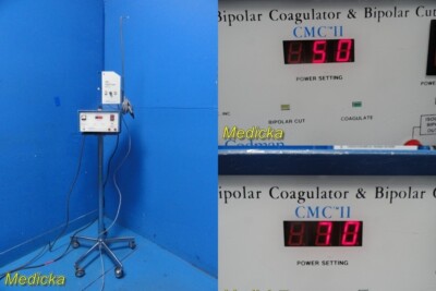 Codman Malis Bipolar CMC II ESU Unit W/ Irrigation Module Footpedal ...