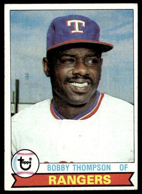 1979 Topps 336 Bobby Thompson Texas Rangers Baseball Card | eBay