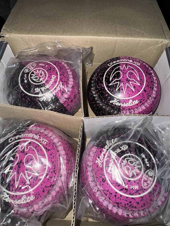 Henselite Dreamline XG Size 4 Lawn Bowls | eBay UK