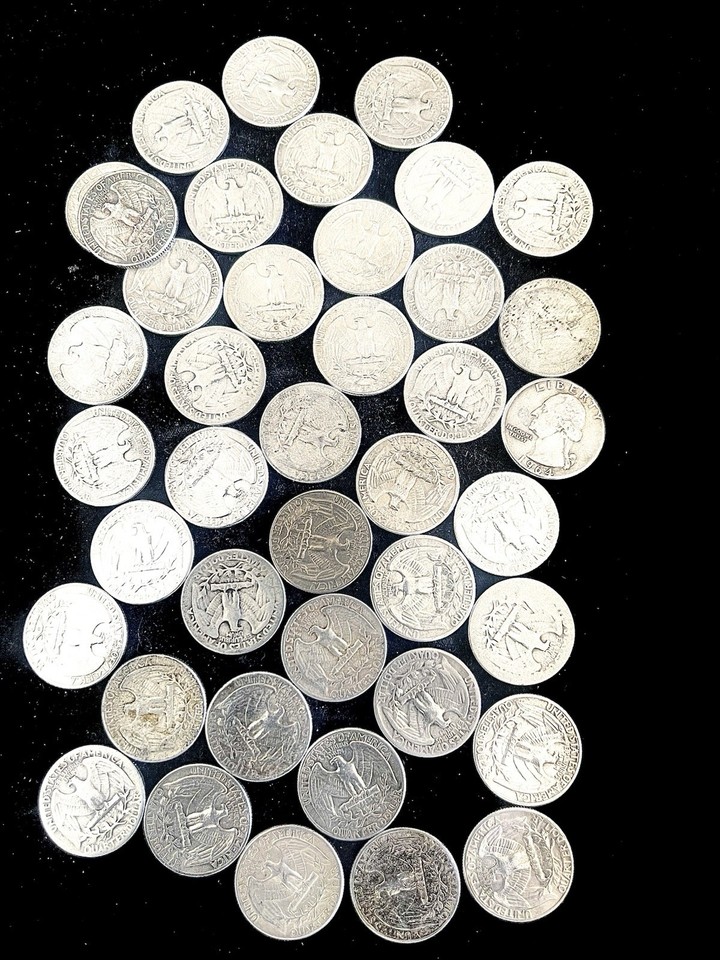 washington quarters Roll silver - us coins-pre 1964.. | eBay