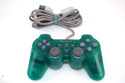 Sony Playstation PSone PS1 Official Analog Controller Emerald Green ...