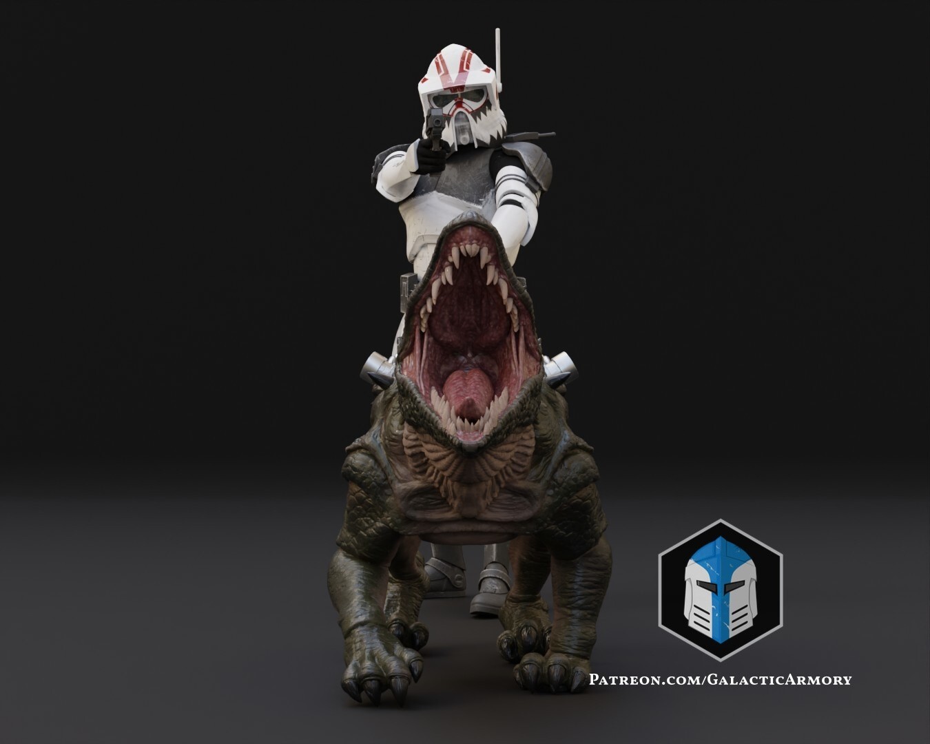 Sergeant Hound and Grizzer Star Wars Resin 3d printed DIY model kit 1: ...
