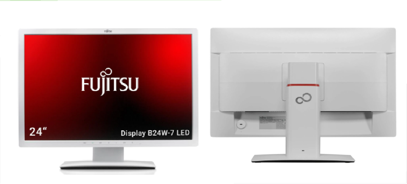Fujitsu B24W-7 24" LED-Monitor - Hellgrau online kaufen | eBay