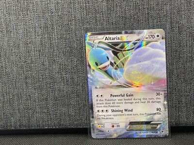 Pokémon TCG Altaria EX 83/124 Ultra Rare XY Fates Collide Ultra Rare NM ...