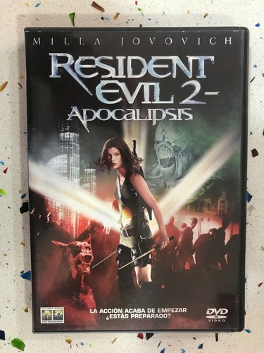 Resident Evil 2 Apocalypse DVD Milla Jovovich - Español Inglés AM | eBay