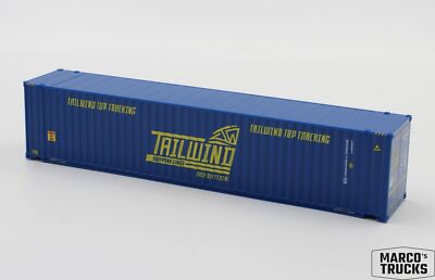 Herpa 45ft Container blau „TAILWIND RCDU 7004573“ aus Nr. 958974 1:87 ...
