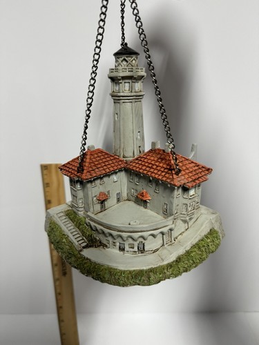 Alcatraz Island California Lefton Lighthouse With Chain To Hang | eBay