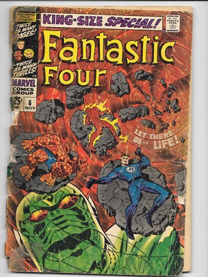 Fantastic Four King-Size Special #6 Marvel Comics 1968 Key 1st ...