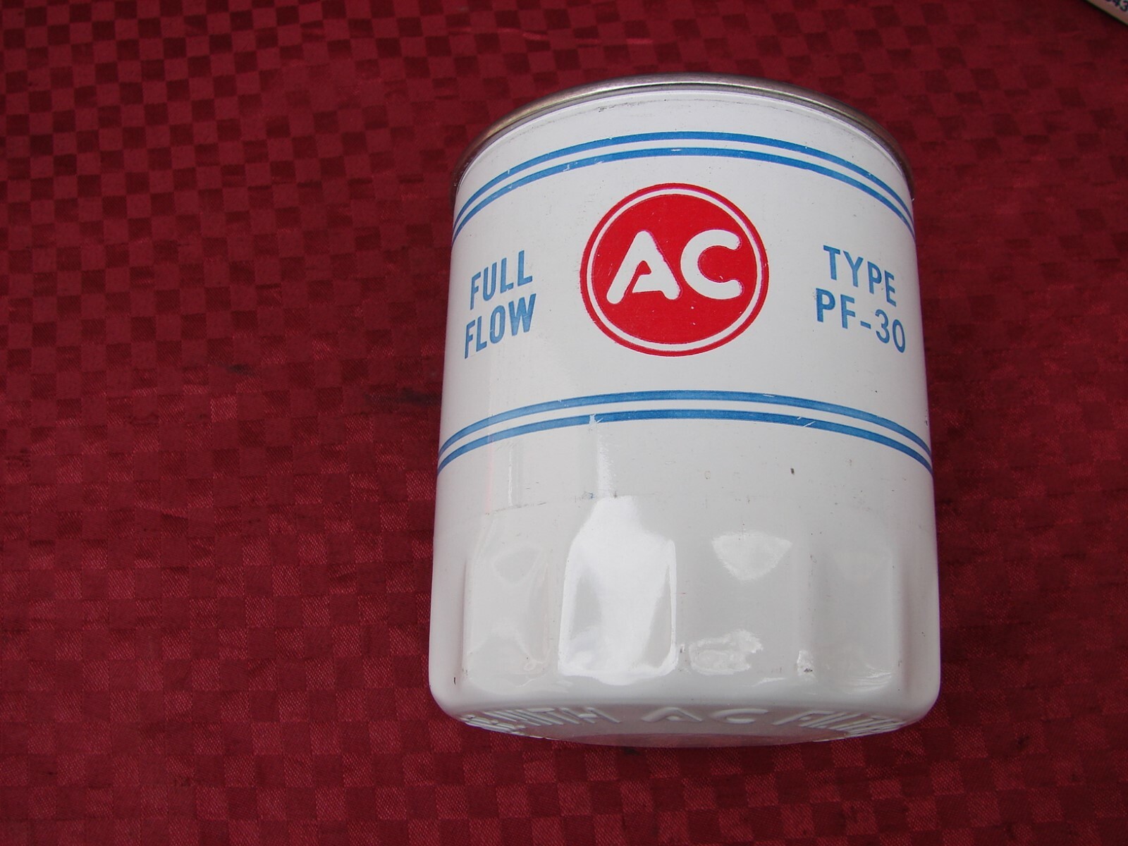 NOS OLDS 442 W30 NOS AC OIL FILTER PF30 WHITE EMBOSSED | eBay