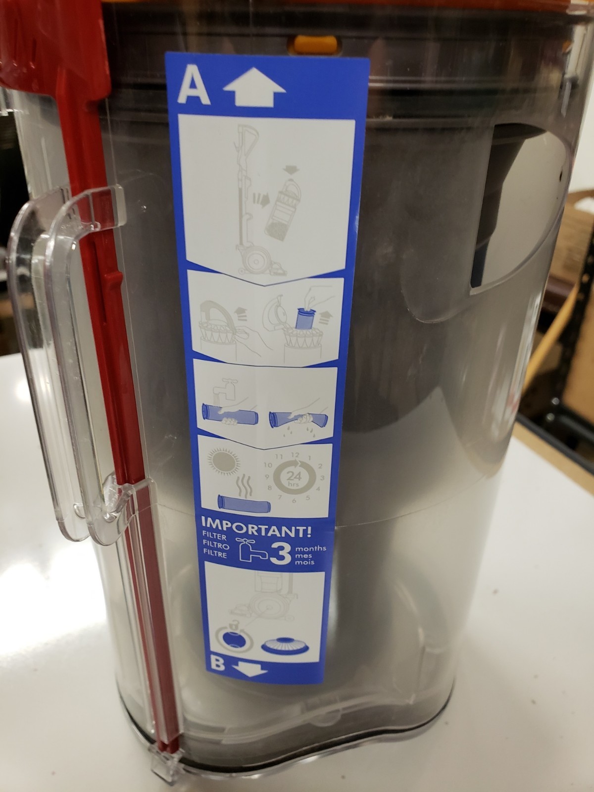 Dyson DC65-DC66 Cyclone & Bin Assembly with Filter Used | eBay