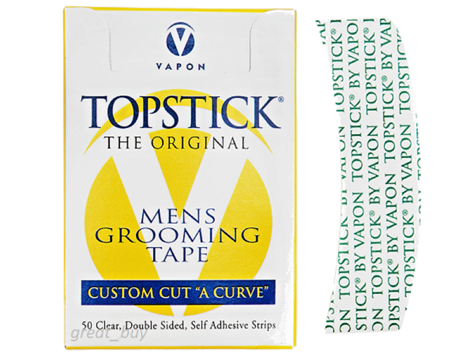 Vapon Topstick_The Original Custom Cut "A Curve"Men's Grooming Tape ...