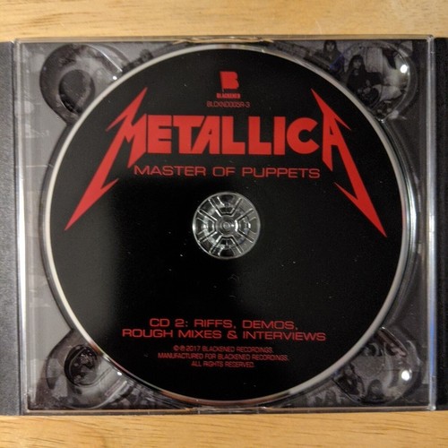 Master Of Puppets (remastered Expanded Edition) by Metallica (CD, 2017 ...