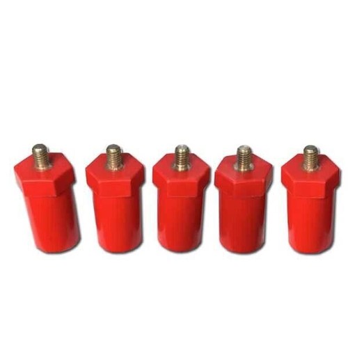 14mm OD M6 Brass Core Insulation Post Hexagonal Head With threaded Rod ...