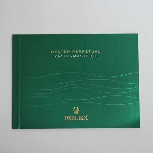 ROLEX YATCH-MASTER II BOOKLET ROLEX LIBRETTO ITALIANO ANNO 2014 | eBay