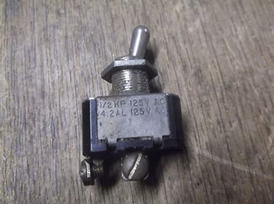 Toggle Switch 10A 25V 15A 125V 3/4 HP 250VAC 1/2HP 125VAC 4.2AL 125VAC ...