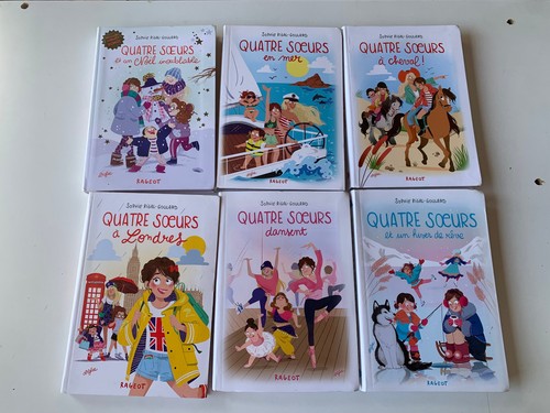 lot 6 livres Quatre Soeurs - édition Rageot grand format | eBay