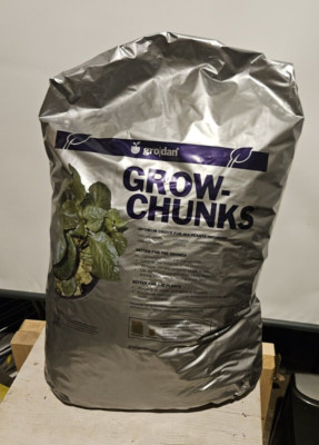 Grodan 70039 2 cu. ft. Grow CHUNKS BAG - Stonewool - 3/4 in. Cubes ...