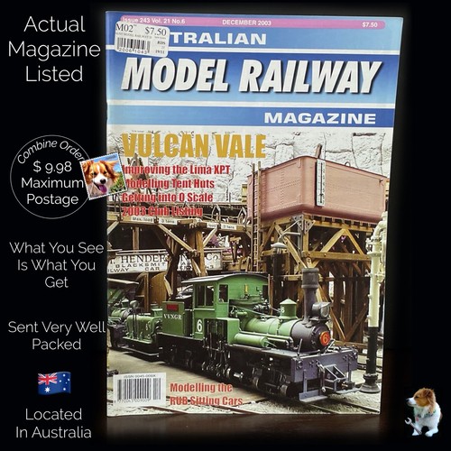 Australian Model Railway Magazine December 2003 Vulcan Vale Close To ...
