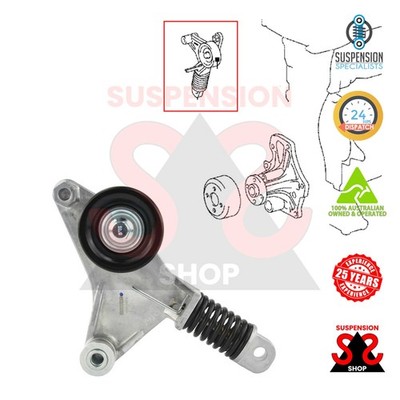 Belt Tensioner, V-Ribbed Belt Suit TOYOTA Rukus 2.4 (AZE151) 16620 ...