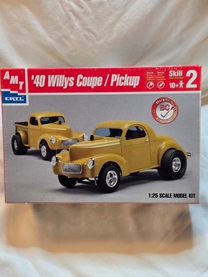 '40 Willy's Coupe/Pickup Plastic Model by AMT #31221 | eBay