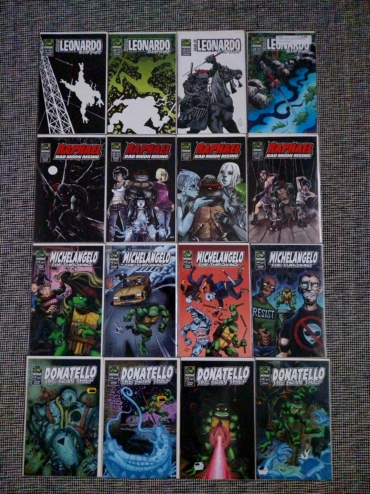 TMNT Blind Sight, Bad Moon Rising, The Third Kind, The Brain Thief ...