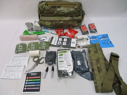 US ARMY MOJO 324 COMBAT LIFE SAVER BAG MULTICAM CLS FIRST AID KIT ...