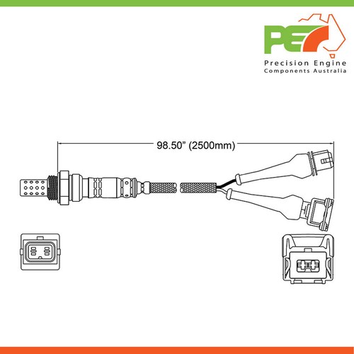 1x New * PEC * LSM11 4-Wire Wide Band Oxygen Sensor O2-0258104002 .. | eBay