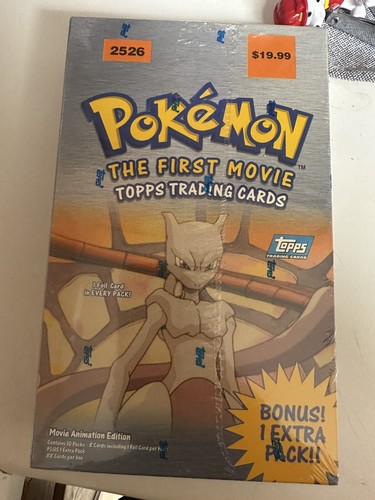 Topps Pokemon The First Movie Booster Box SEALED | eBay